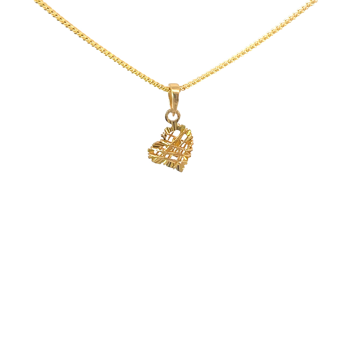 Webbed-Heart 22K Gold Locket - Manik Chand Jewellers - Online Jewellery ...