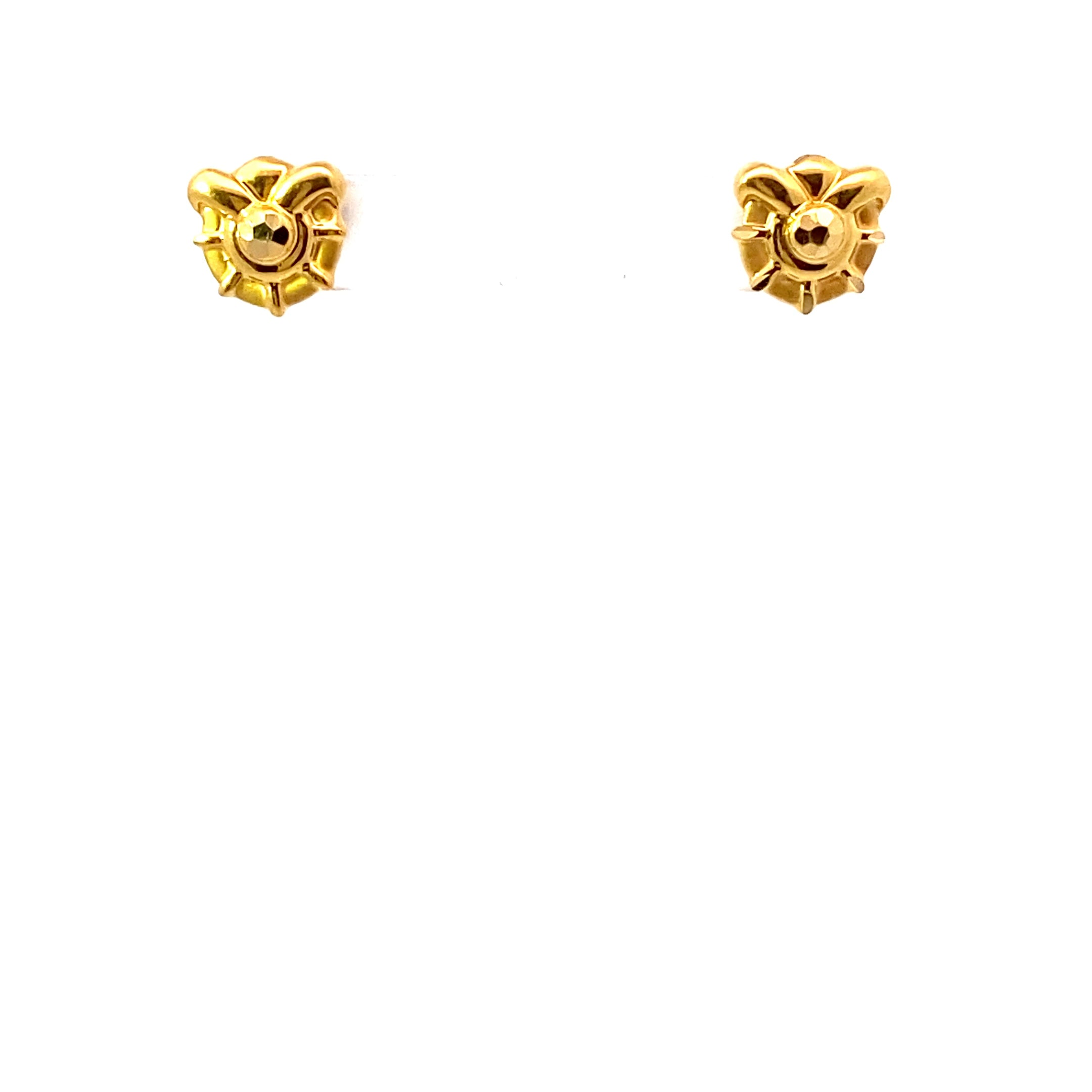 Celestial Sparkle Tops Gold Earrings 22K Manik Chand Jewellers Online Jewellery Gold Diamond Platinum